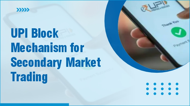 UPI Block Mechanism for Secondary Market Trading | MADE EASY | Current ...